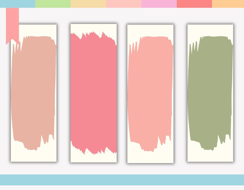 30 Bookmark DESIGNS Bundle, Bookmark PNG & PDF , Bookmark Quotes ...