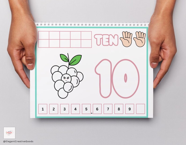 Preschool Printables Numbers, 1-10 Number Tracing, Kindergarten ...