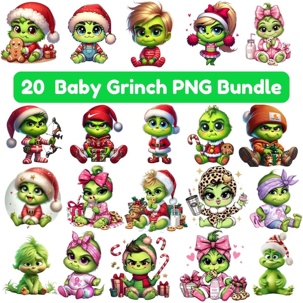 Baby Grinch - Etsy