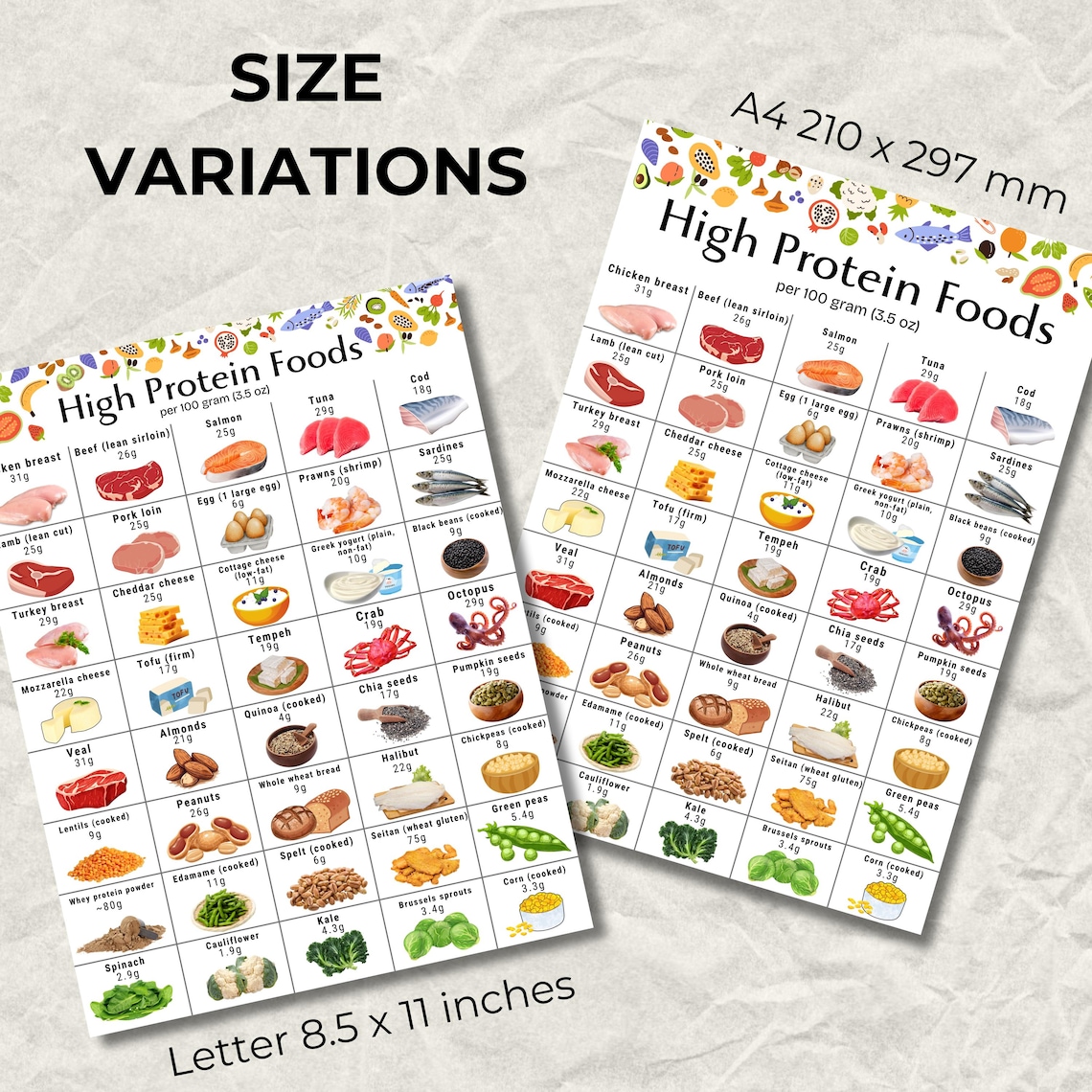 High Protein Food List, Protein Rich Foods,high Protein Sources Foods ...