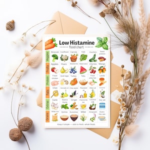 Low Histamine Food List, Anti-bloat Diet Chart, Mcas-friendly Food List ...