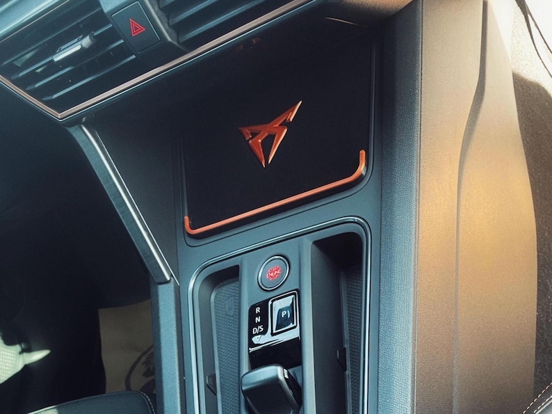 Cupra Leon and Cupra Formentor Velvet Fabric Covered Cup Holder and ...