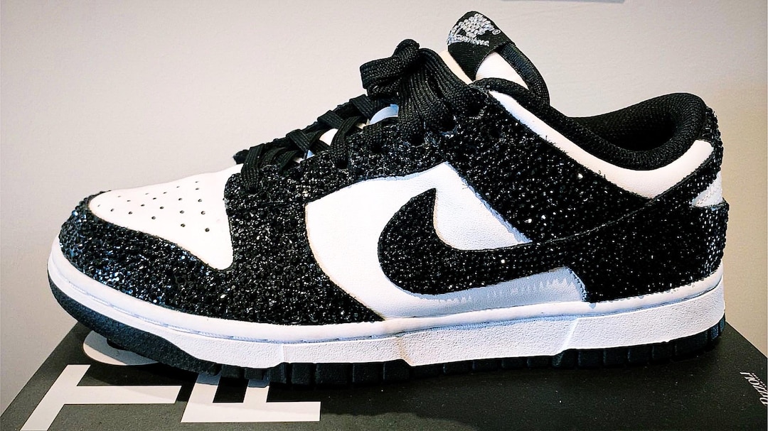 Sparkle Panda Nike Dunk Low - Etsy