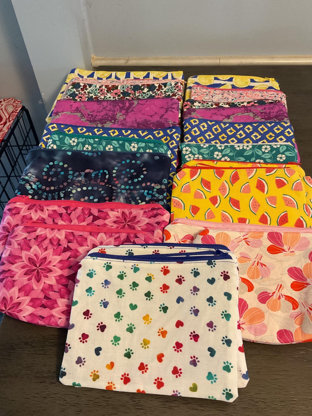 Home Sewn Pouches, Book Sleeves, Placemats and More! - Etsy