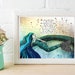 Mermaid Print, Mermaid Art, Print With Mermaid, Ocean Lover, Pisces ...