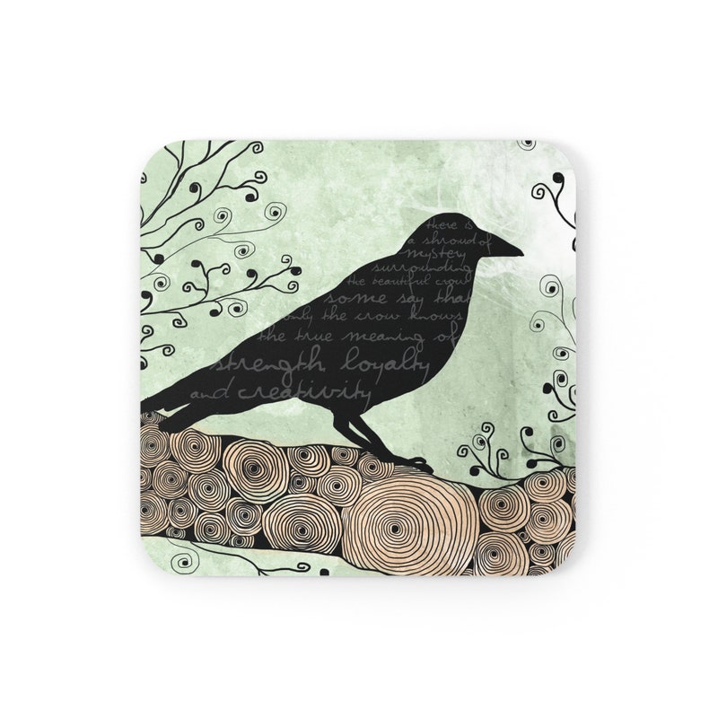 Crow in Tree - Etsy