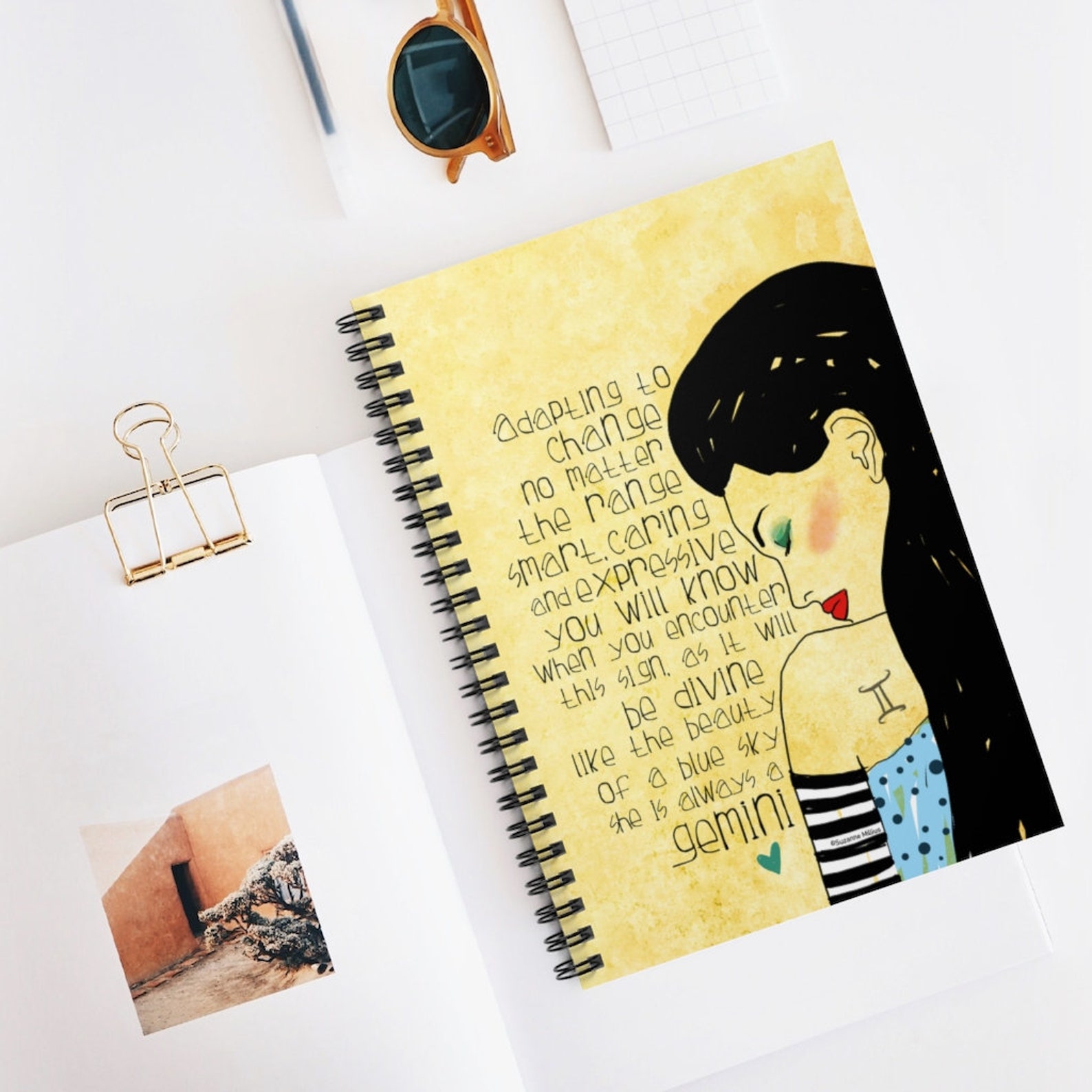 Gemini Journal Gemini Diary Gemini Book Gemini Print Gift - Etsy