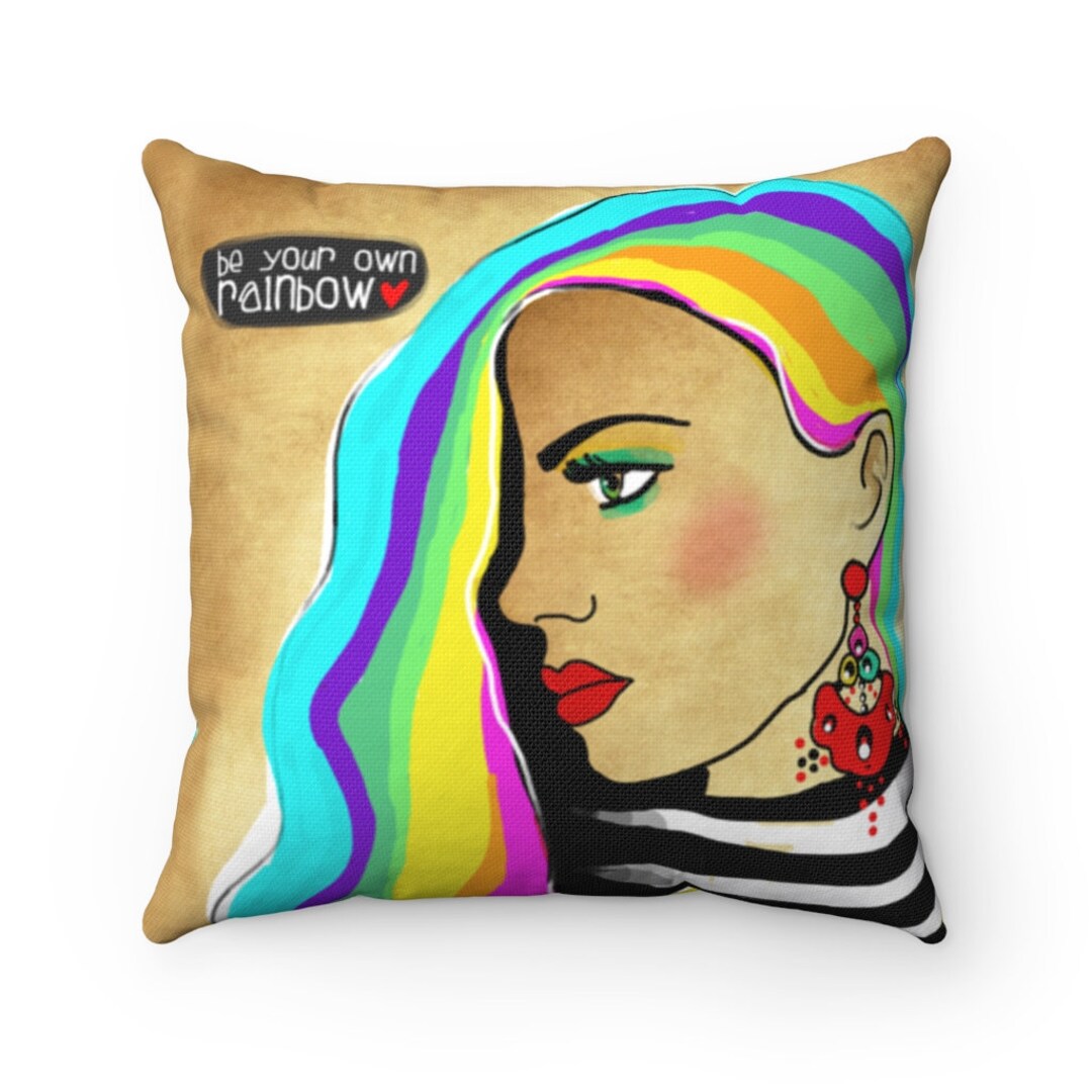 Be Your Own Rainbow, Punk Rock Girl, Be You, Inspirational Art ...