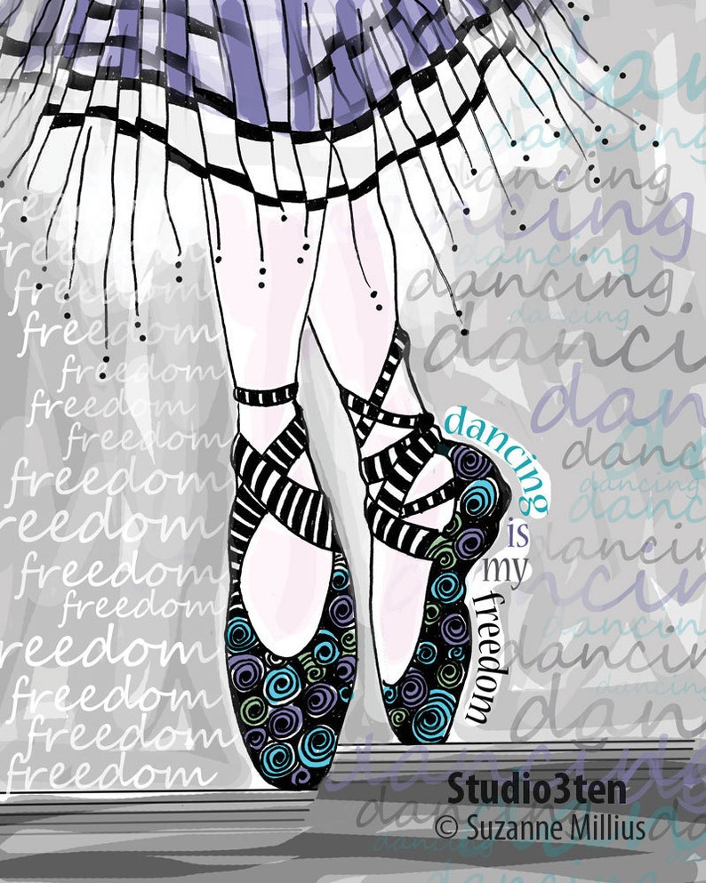 Ballet Print, Ballet Lover, Gift for Ballerina, Ballerina Print ...