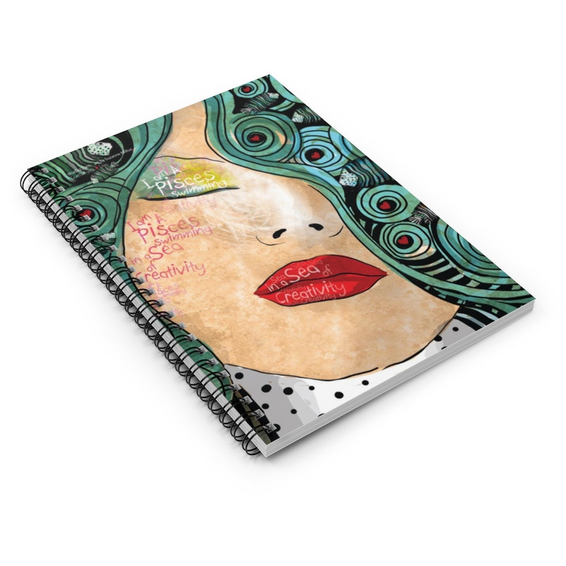 Pisces Journal Dream Book Notebook | Etsy