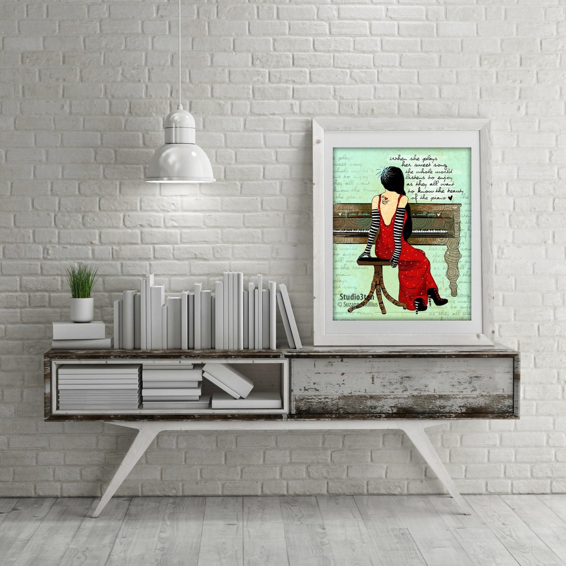Piano Print Piano Art Art With Piano Gift for Piano Player - Etsy