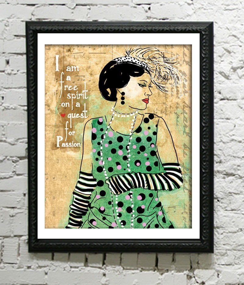 Free Spirit Wanderlust Art for Artist Print for Artist - Etsy