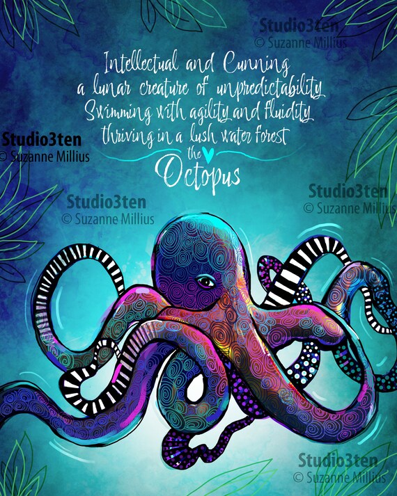 Arte Del Pulpo Octopus 🐙 Ideas In 2025 | Octopus, Octopus Art,