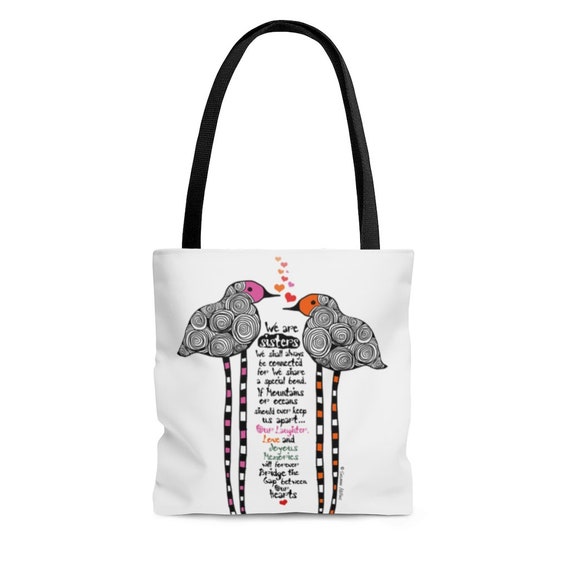 Sisters Tote Bag Gift for Sister Sister Present Sibling - Etsy
