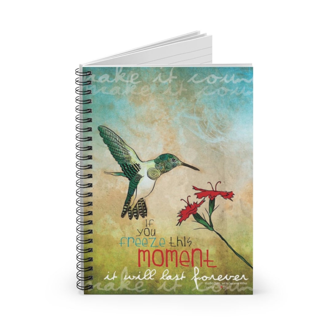 Hummingbird Journal, Hummingbird Book, Hummingbird Diary, Gift Under 20 ...