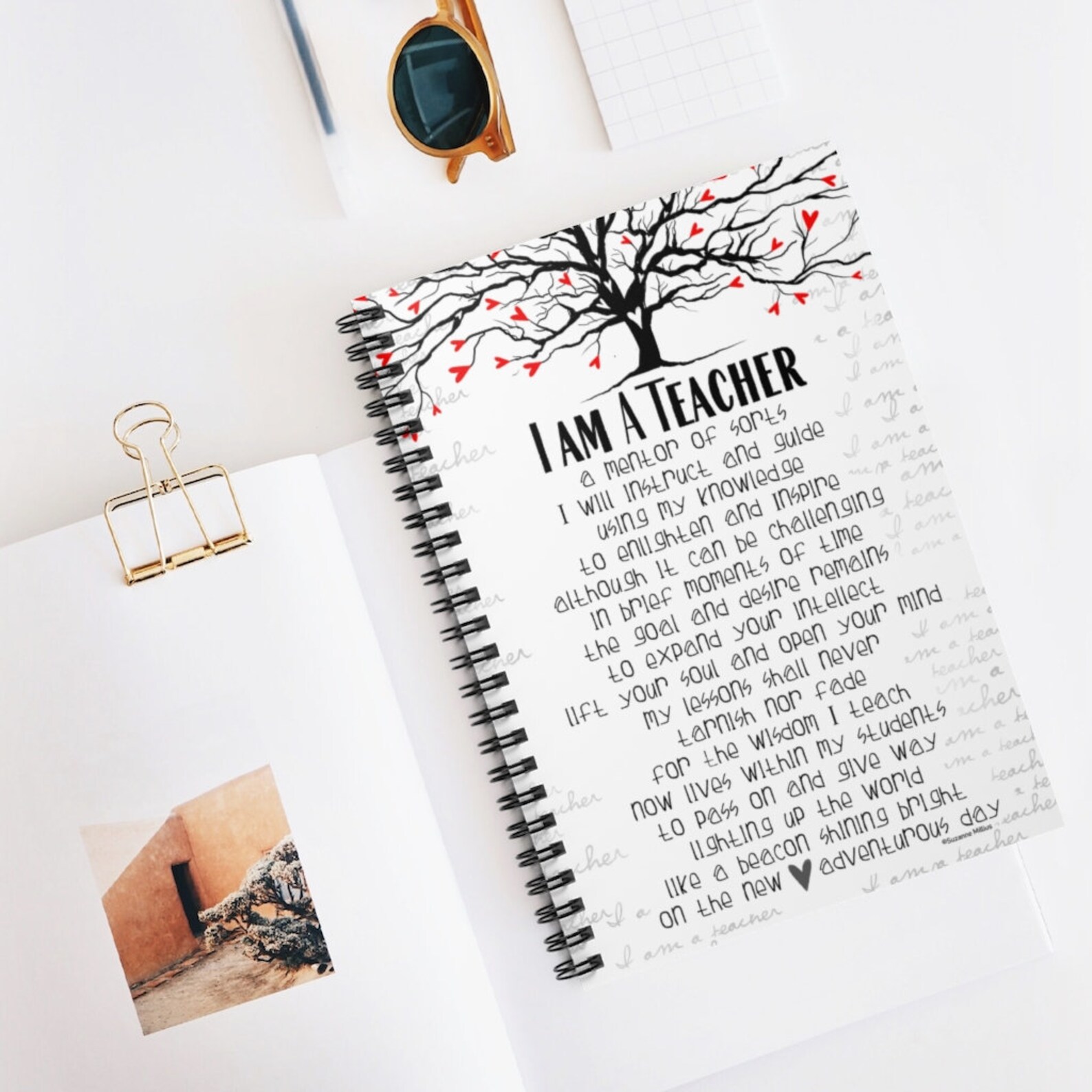 Teacher Diary Teacher Notebook Teacher Blank Book Gift for - Etsy