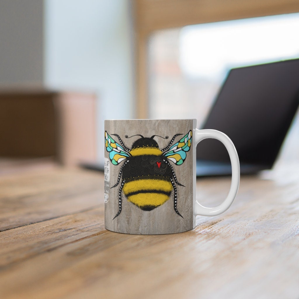 Bee Mug Bee Cup Bumble Bee Mug Honey Bee Cup Gift for Bee - Etsy