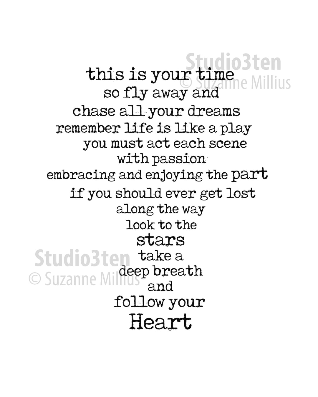 Fly Away Poem, Poem About Leaving, Poem for Going Away to College,gift ...