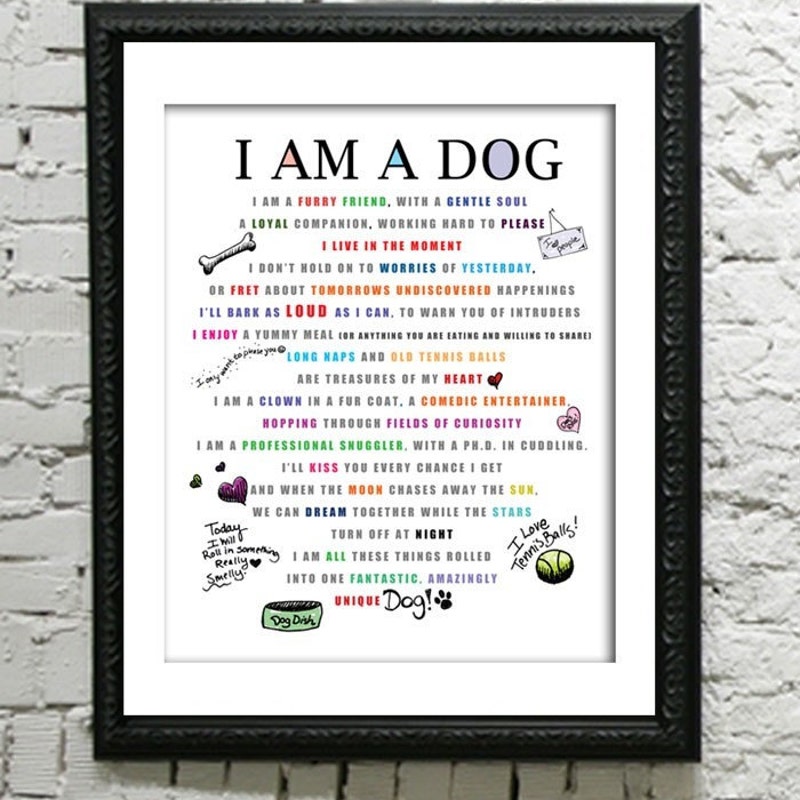 Dog Poem - Etsy
