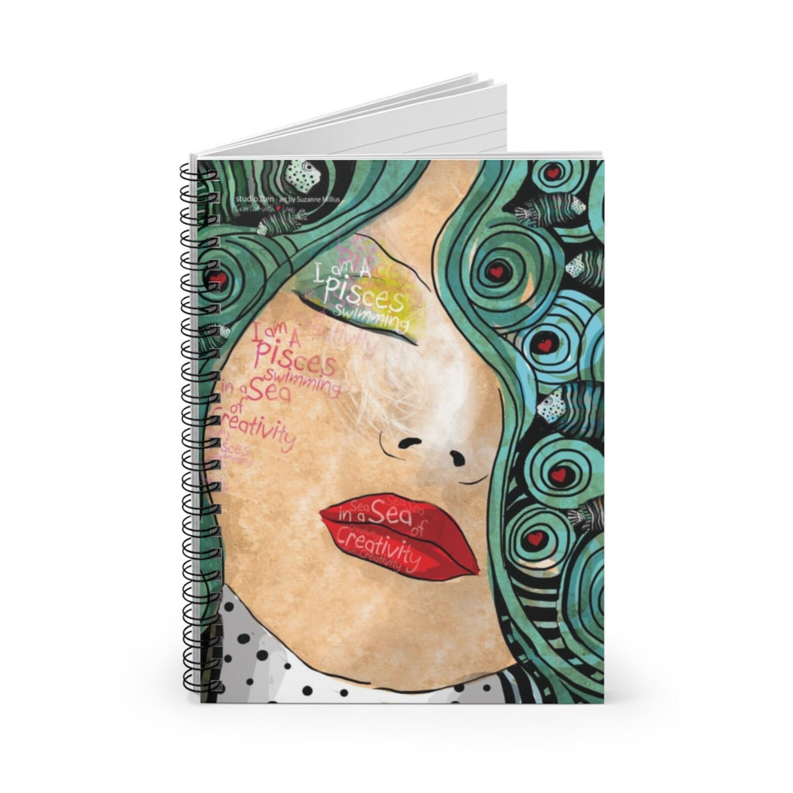 Pisces Journal Dream Book Notebook | Etsy