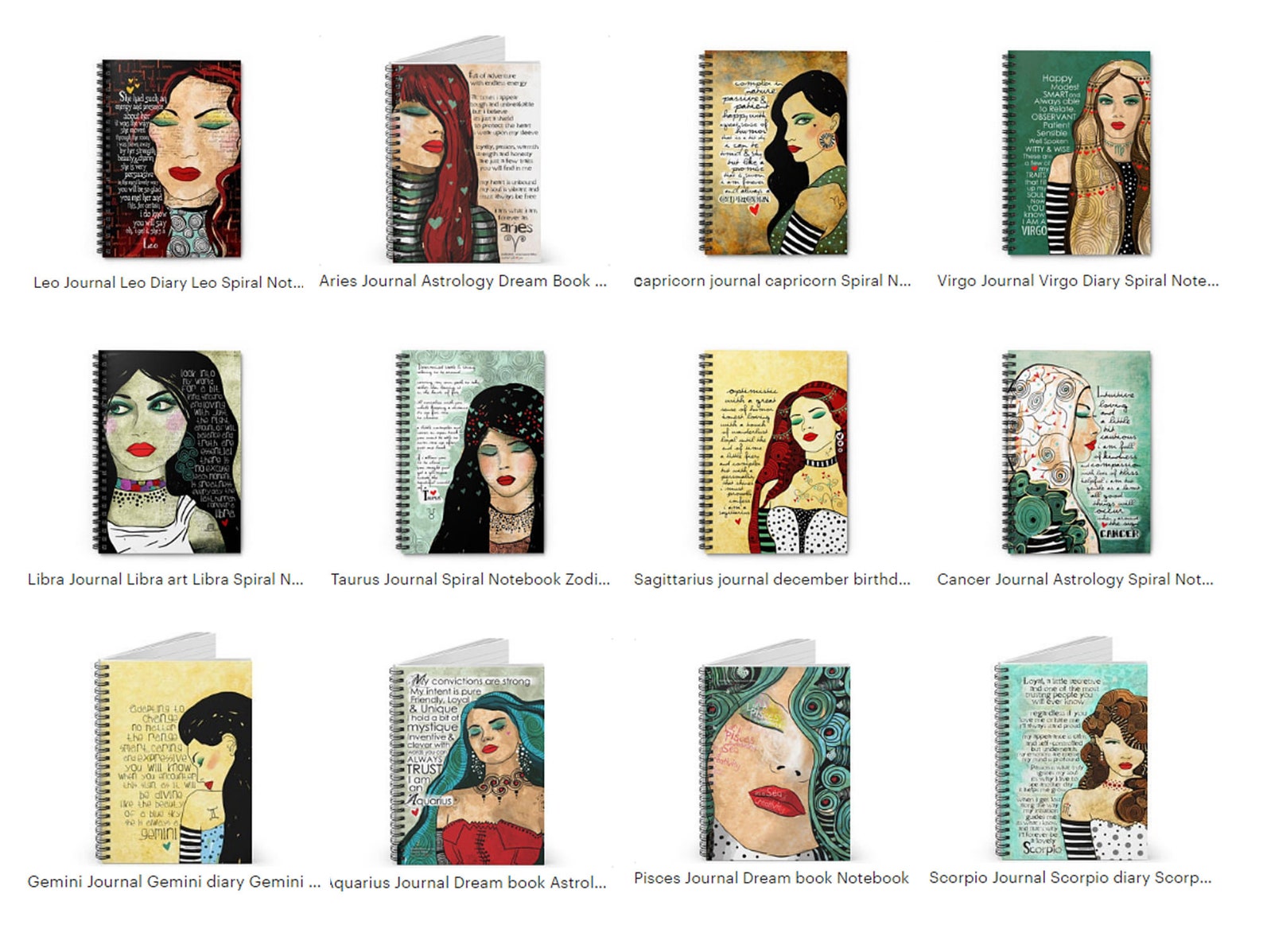 Gemini Journal Gemini Diary Gemini Book Gemini Print Gift - Etsy