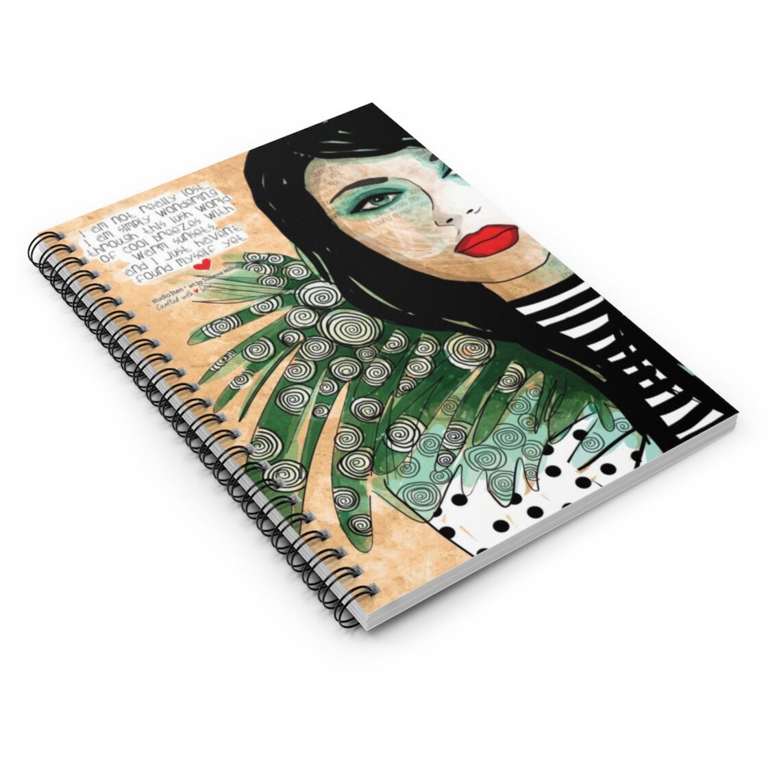 Finding Me Journal Astrology Dream Book Spiral Notebook - Ruled Line - Etsy