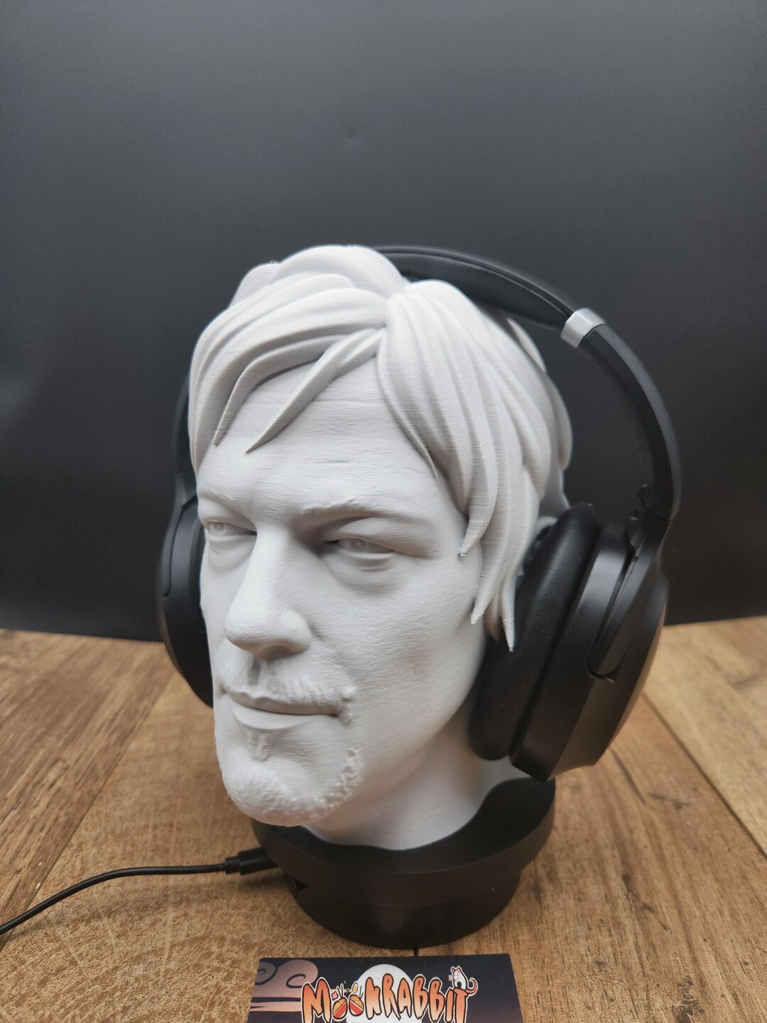 Norman Dixon Reedus- Dead Walking Headphone Stand - Headset Holder ...
