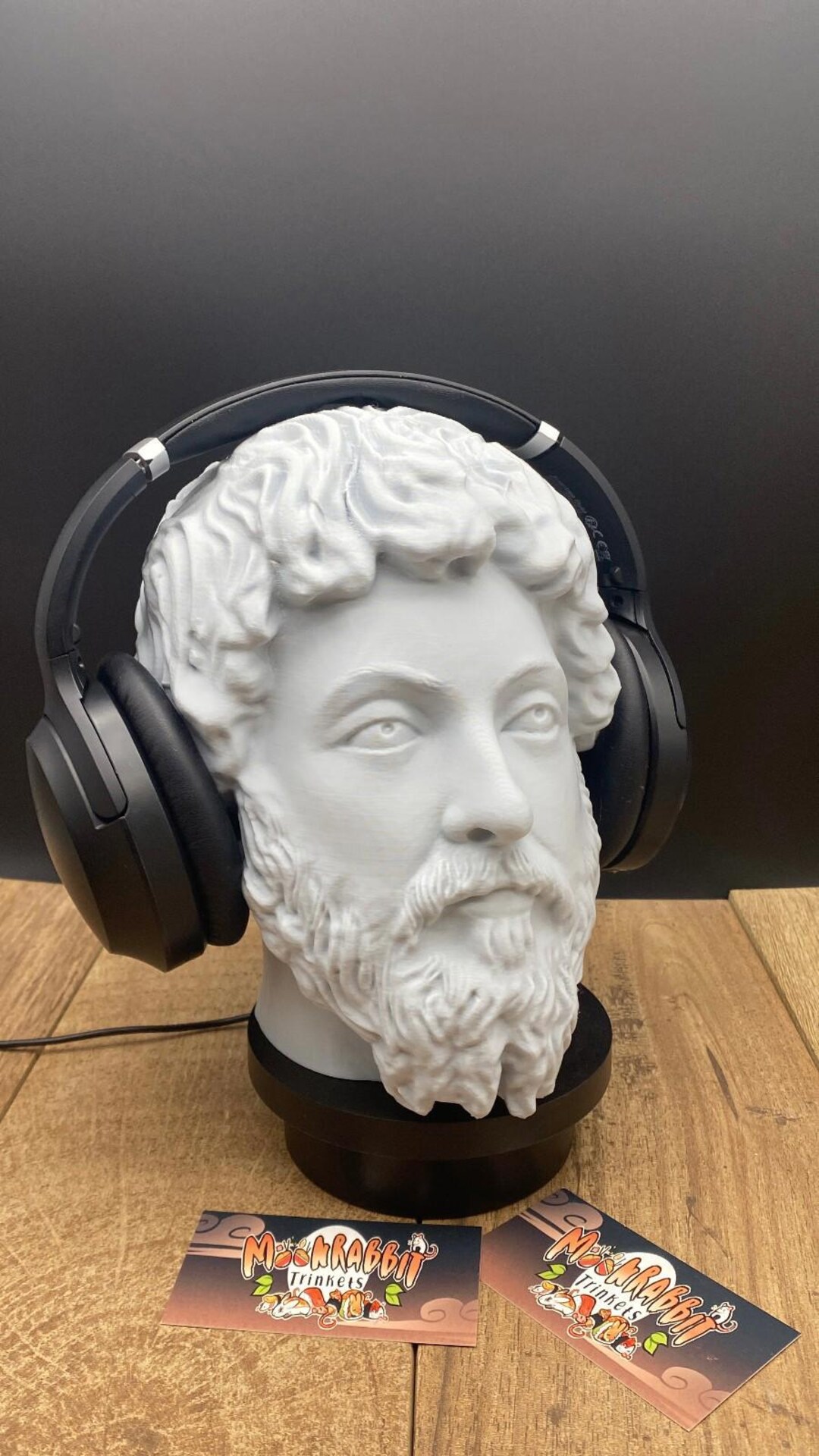 Aristotle Headphone Stand - Greek Philosopher Bust - Science Birthday ...