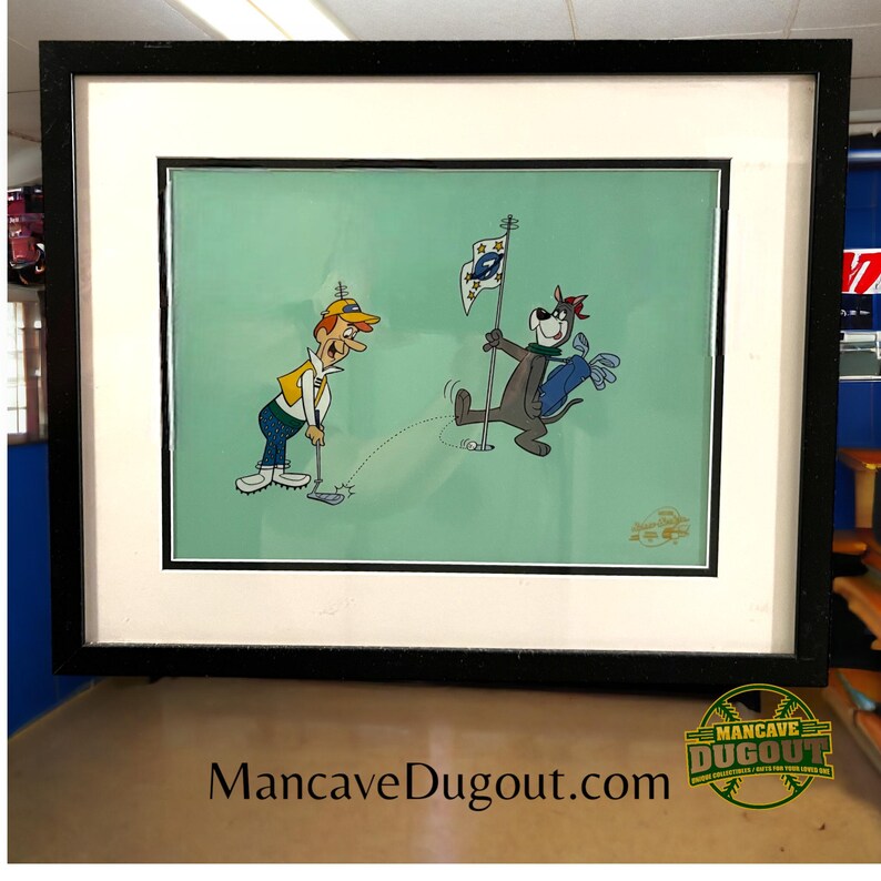 The Jetsons Hanna Barbera, "putt to the Mutt" Animated Serigraph Cel ...