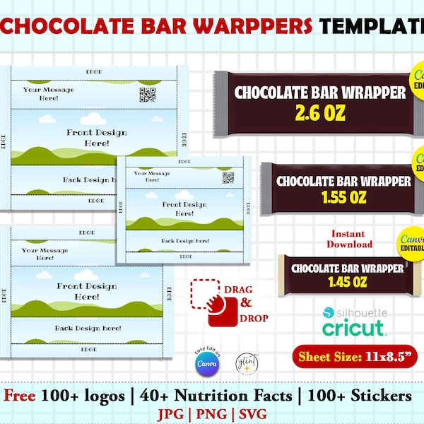 Baby Size Label Template - Etsy