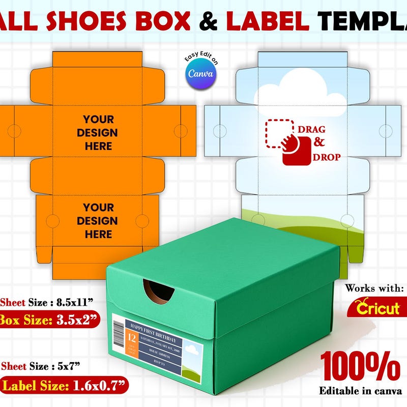 Svg Templates Shoes - Etsy