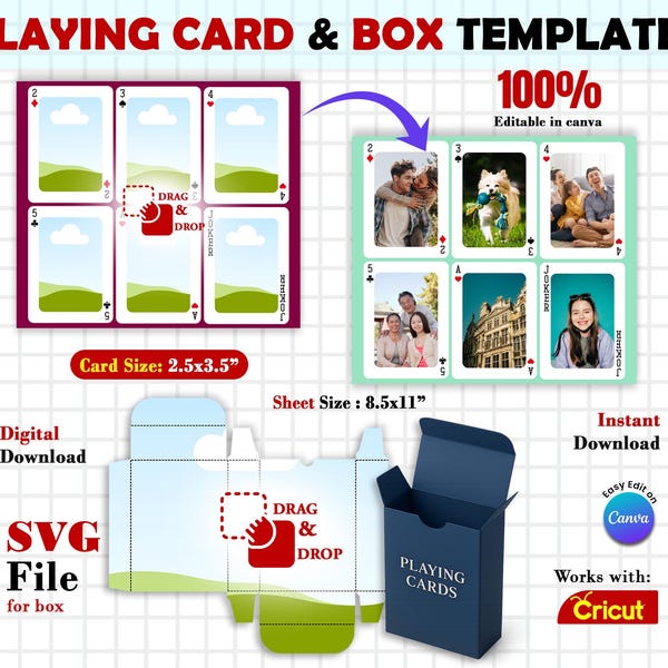 Custom Deck of Cards - Etsy