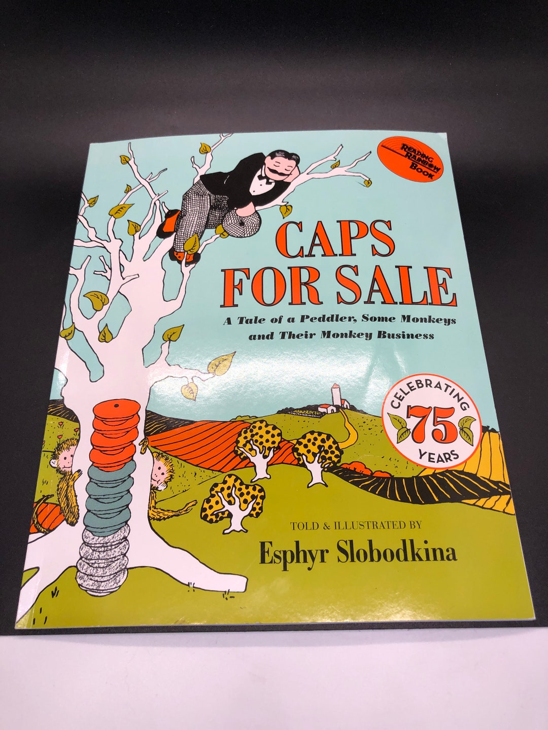 Childrens Book Reading Rainbow Book Caps for Sale Esphyr Slobodkina ...