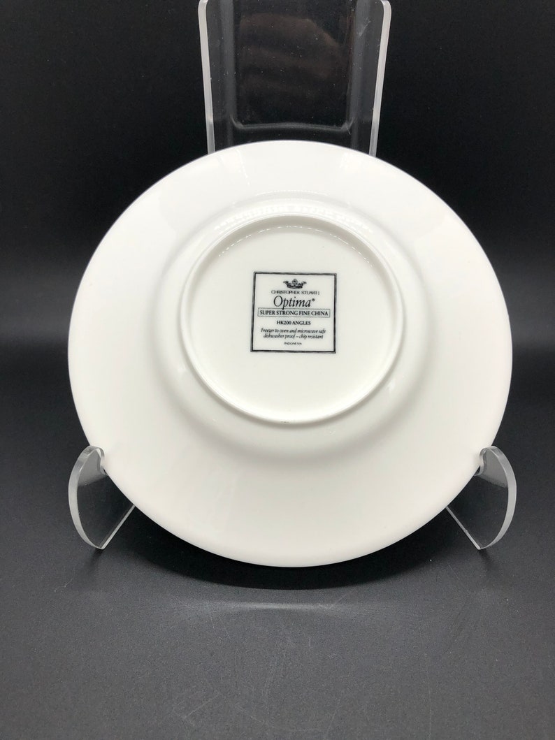 Christopher Stuart Optima HK200 Angles Cup and Saucer - Etsy