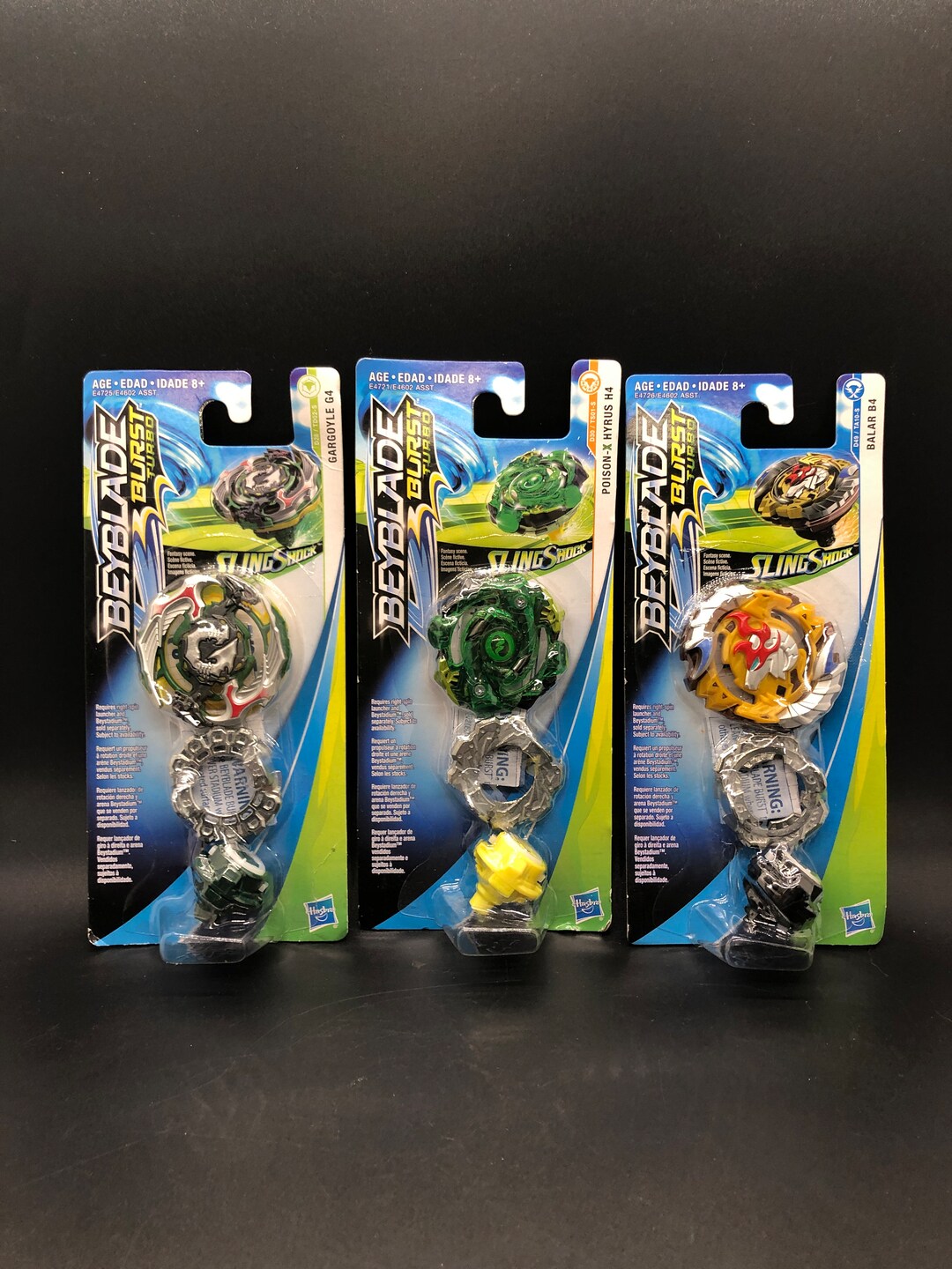 Hasbro Beyblade Burst Turbo Kids, Sling Shock, Tops - Etsy