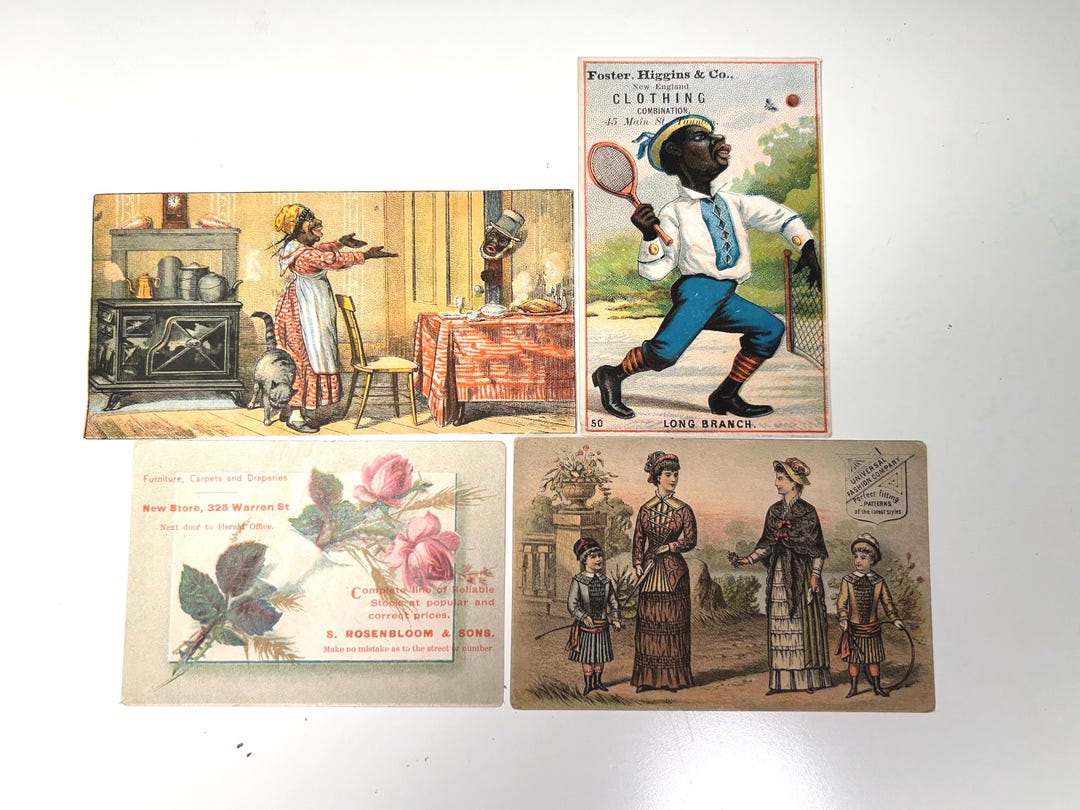 Collection of Victorian-era Trade Cards, Advertising, Ephemera, - Etsy