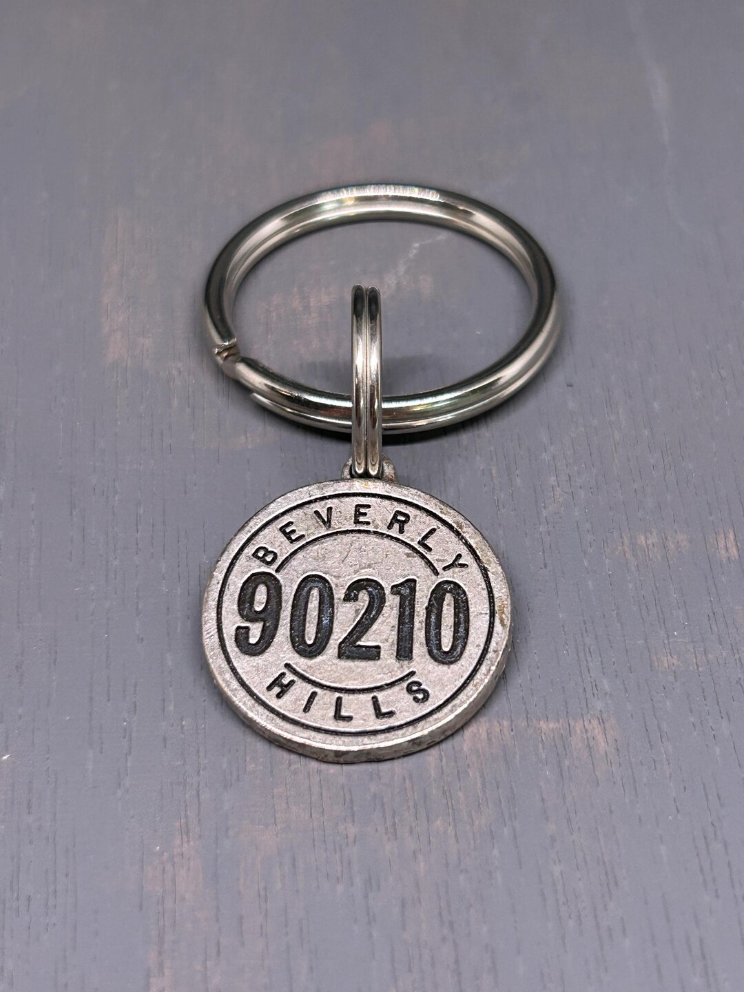 Vintage-style Metal Keychain Inspired by the Television Series Beverly ...