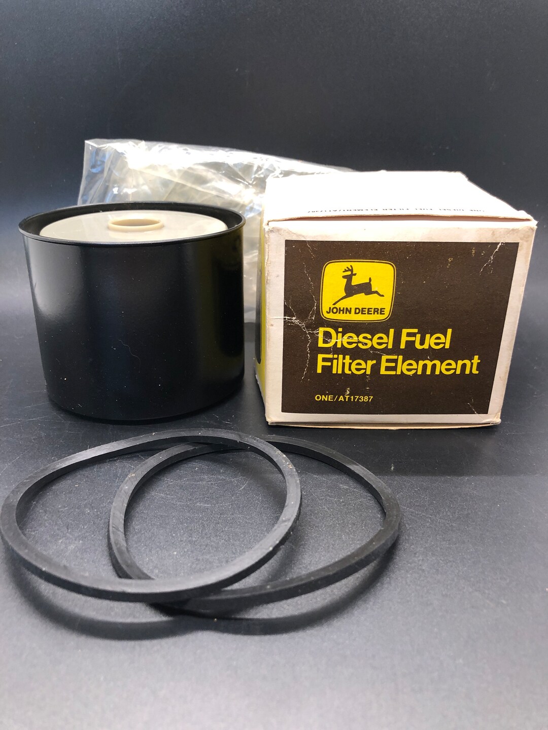 John Deere Diesel Fuel Filter Element One/at17387 NOS - Etsy