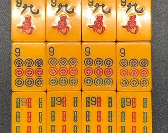 Vintage Mahjong Individual Bakelite Plastic Butterscotch 8 Tile - Etsy
