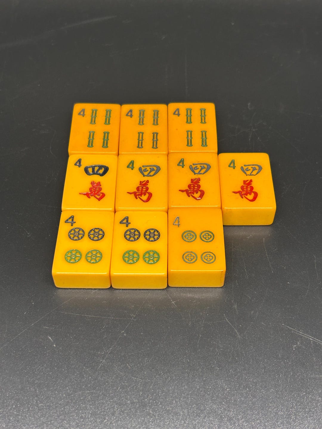 Vintage Mahjong Individual Bakelite Plastic Butterscotch #4 Tile - Etsy