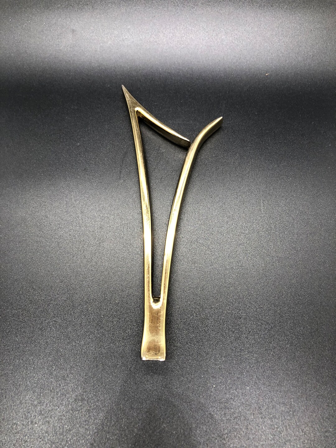 Vintage Kromex Atomic Serving Tray Handle Gold Tone - Etsy