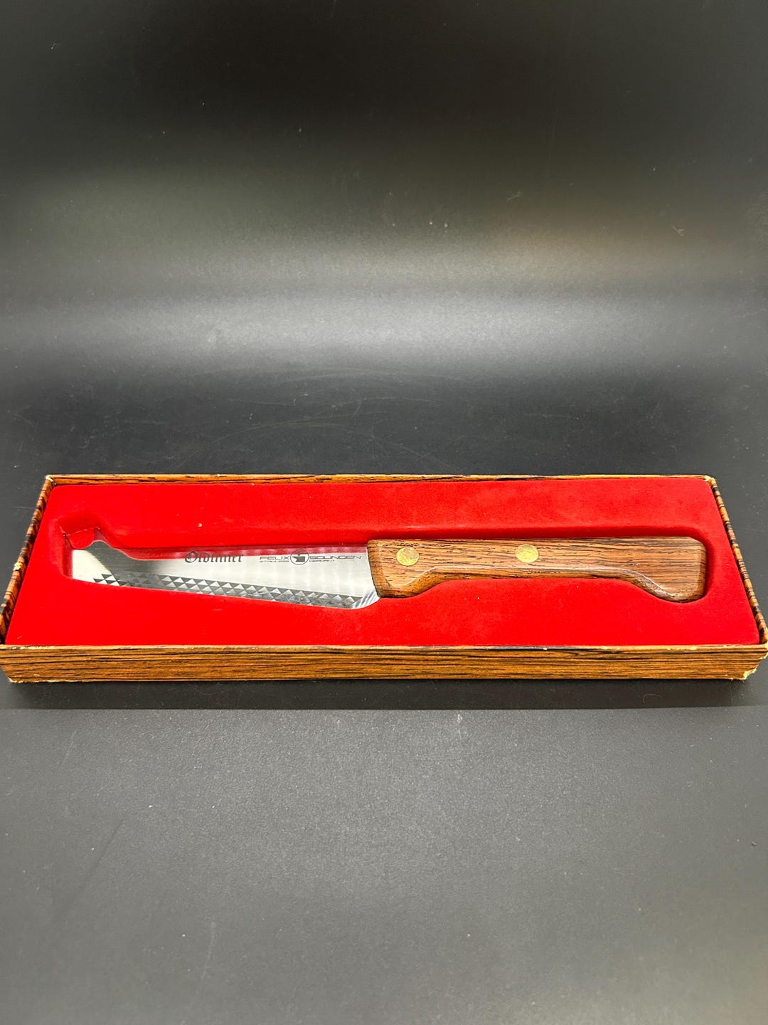 Vintage German 4" Cheese Knife, Felix Solingen, Germany, Stainless ...