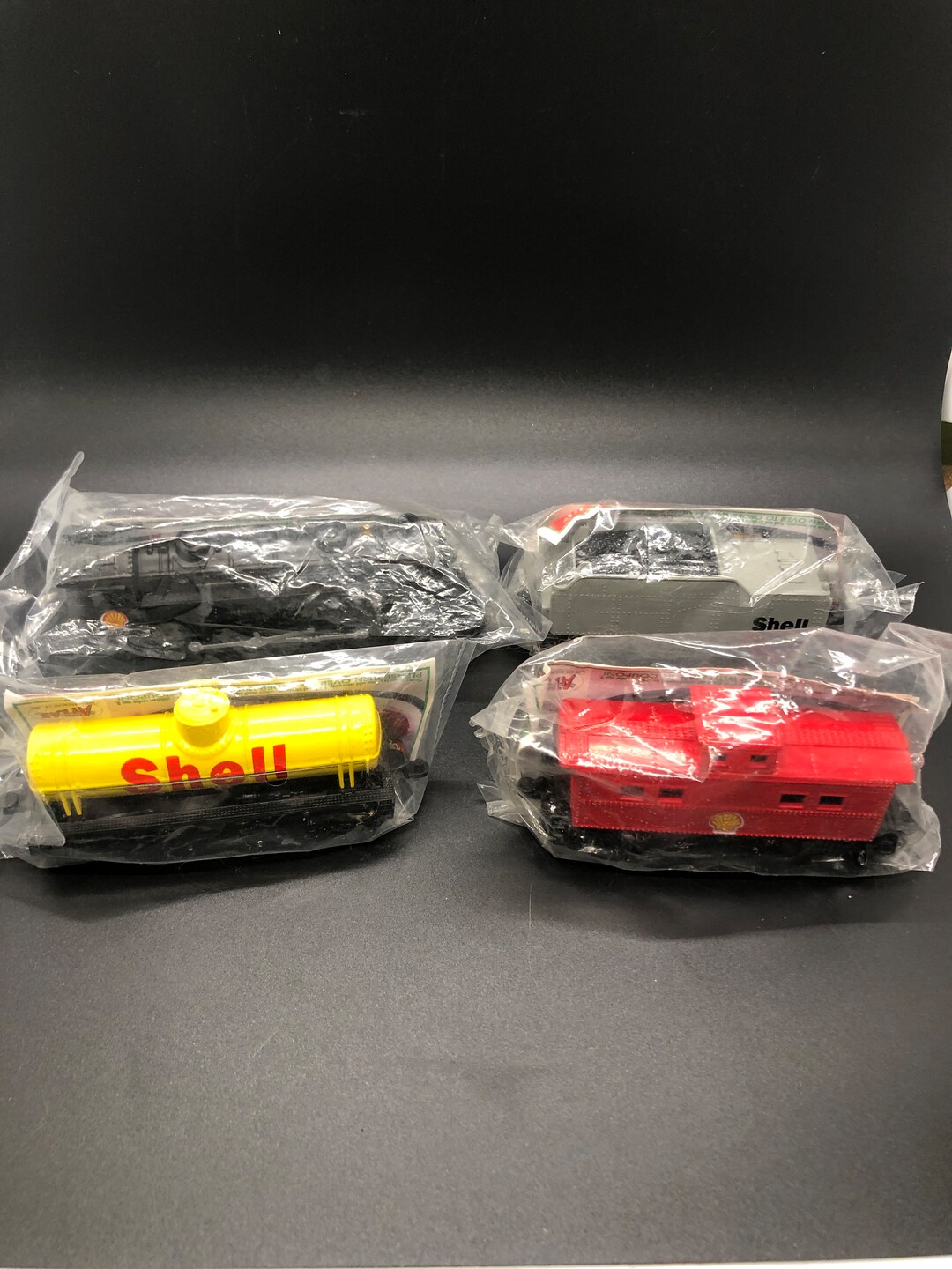 1995 Shell Train Set NOS Four Pieces Unopened - Etsy