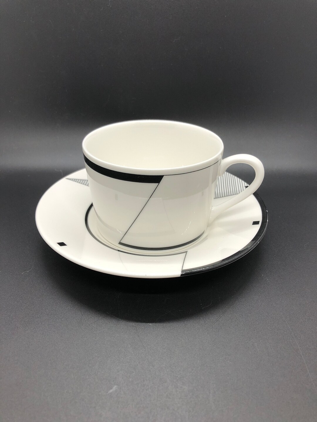 Christopher Stuart Optima HK200 Angles Cup and Saucer - Etsy
