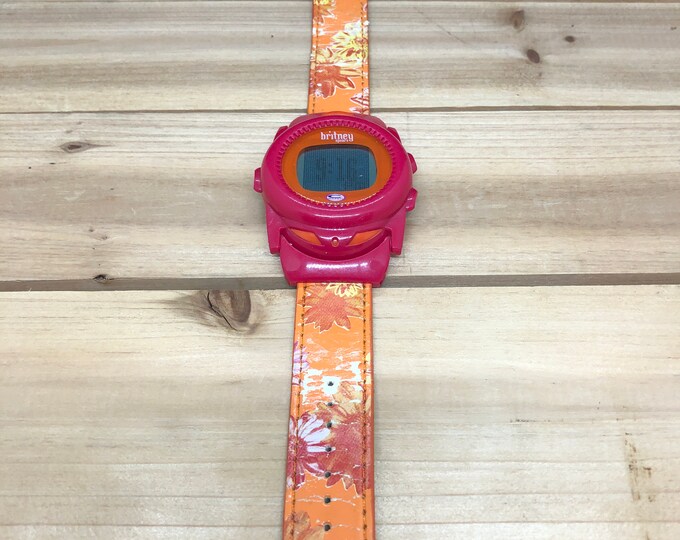 Vintage Britney Spears C Watch Rocks Model #70156 Trendmasters, Inc ...