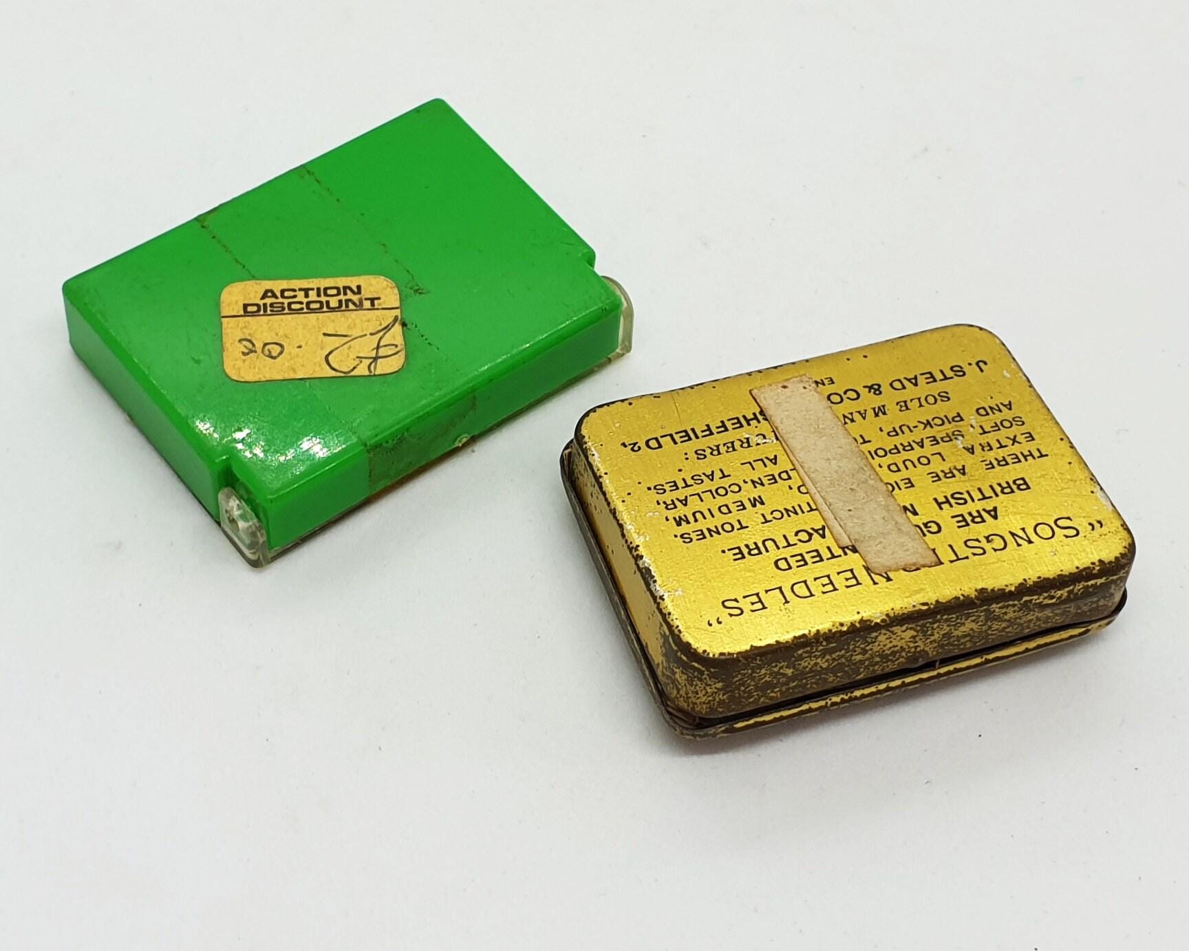 Vintage Songster 100 Bronze Pick-up Needles, Box Tins + Needles - Etsy