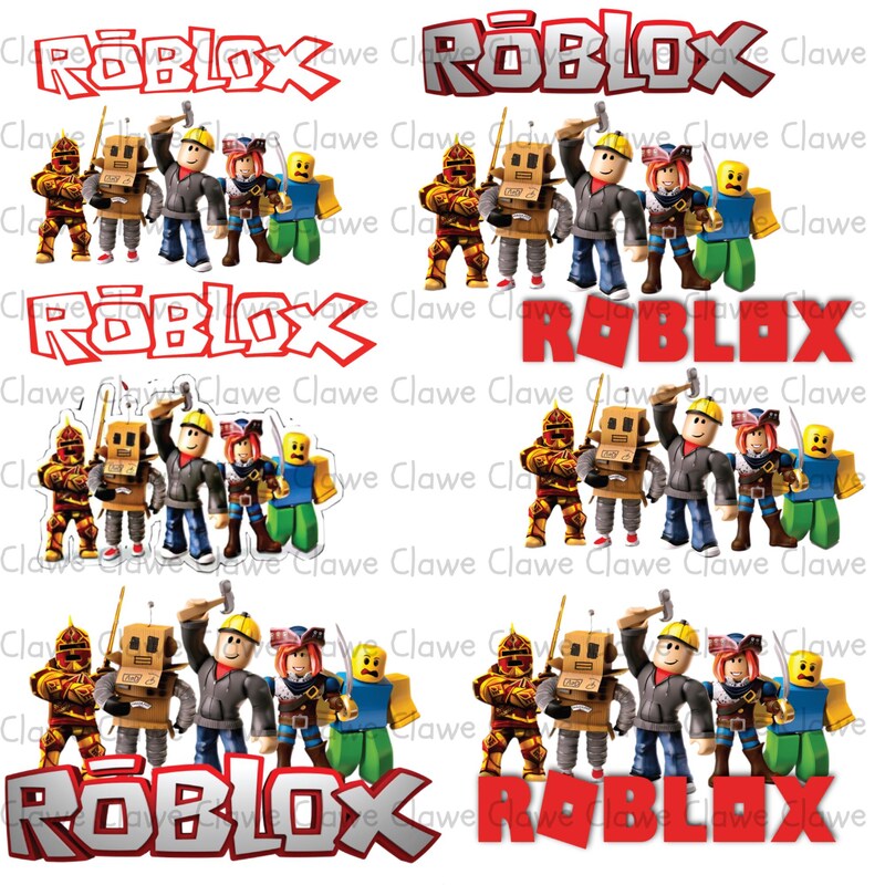 Roblox Clipart - Etsy