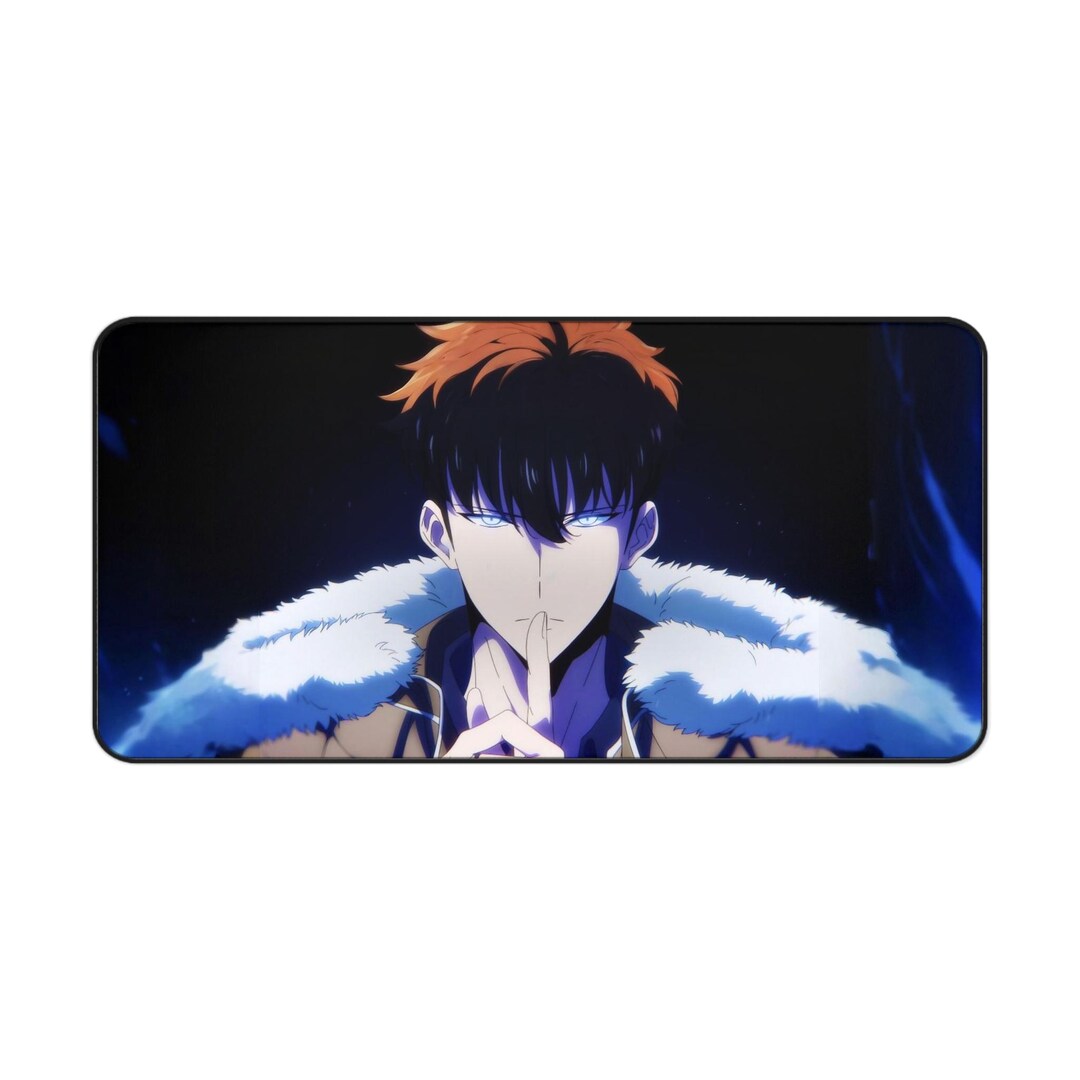 Sung Jinwoo, Solo Leveling, Mewing, Anime Desk Mat, Gaming Mouse Pad ...