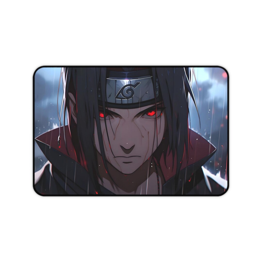 Itachi, Anime-inspired Desk Mat for Gamers, Gaming Mouse Pad, Office ...