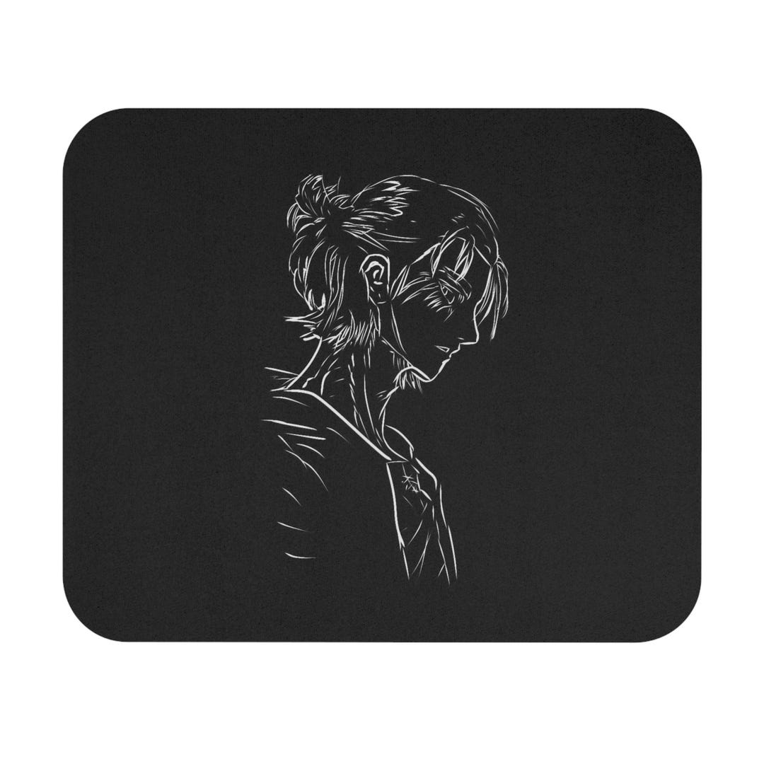 Eren Yeager Gaming Mouse Pad, Attack on Titan Anime Desk Mat, AOT Manga ...